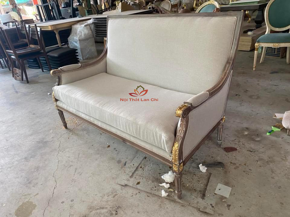 SOFA LOUIS XVI GỖ WALNUT