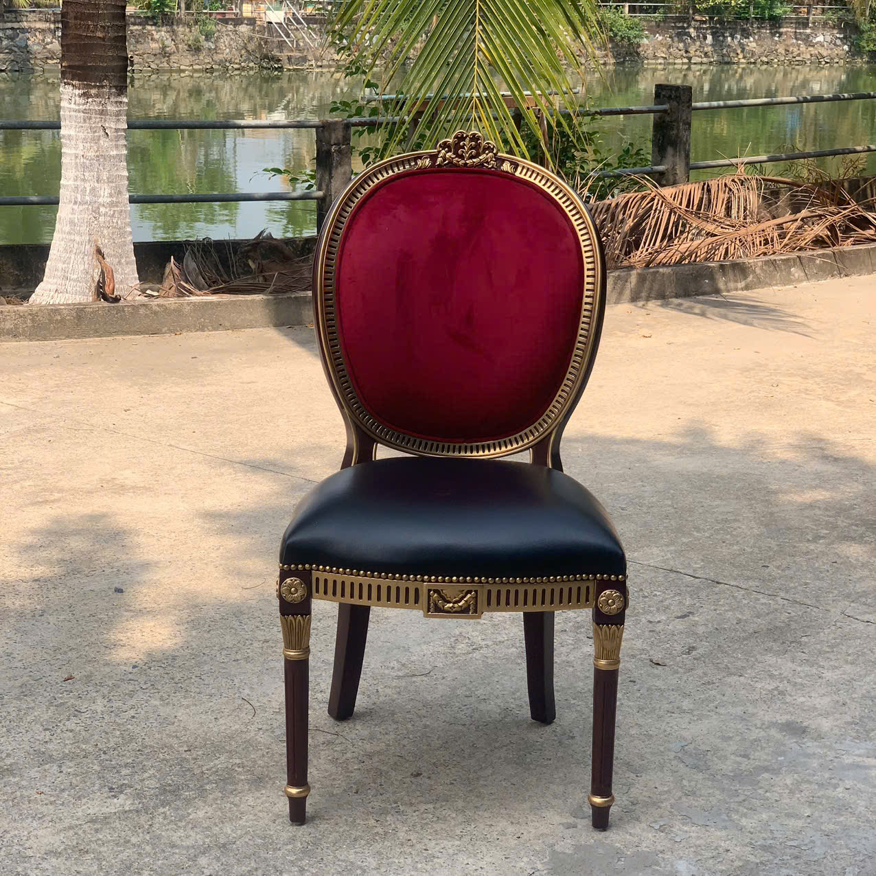 GHẾ ĂN CỔ ĐIỂN KING CHAIR LOUIS 16