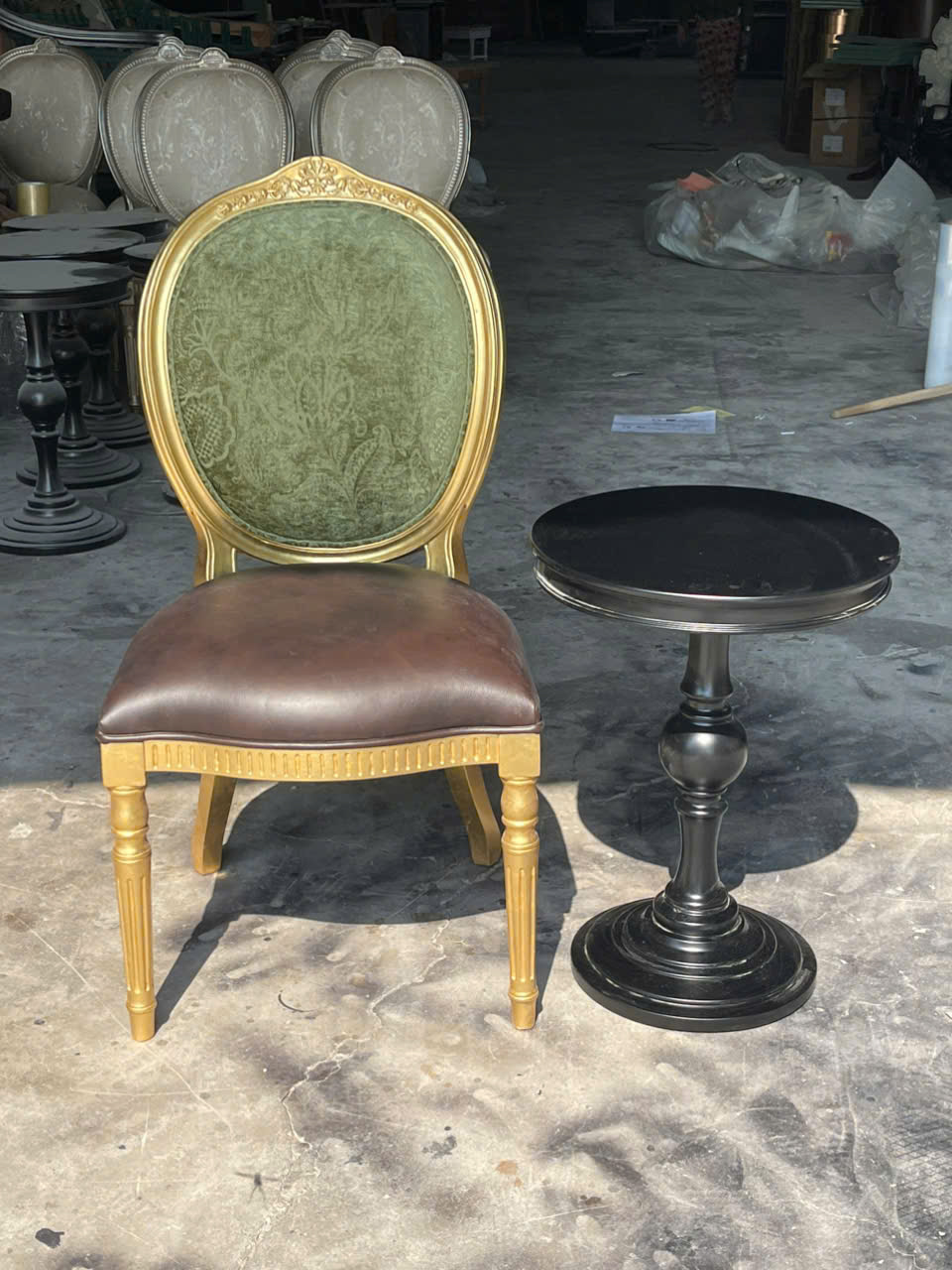 GHẾ ĂN CỔ ĐIỂN LOUIS KING 16